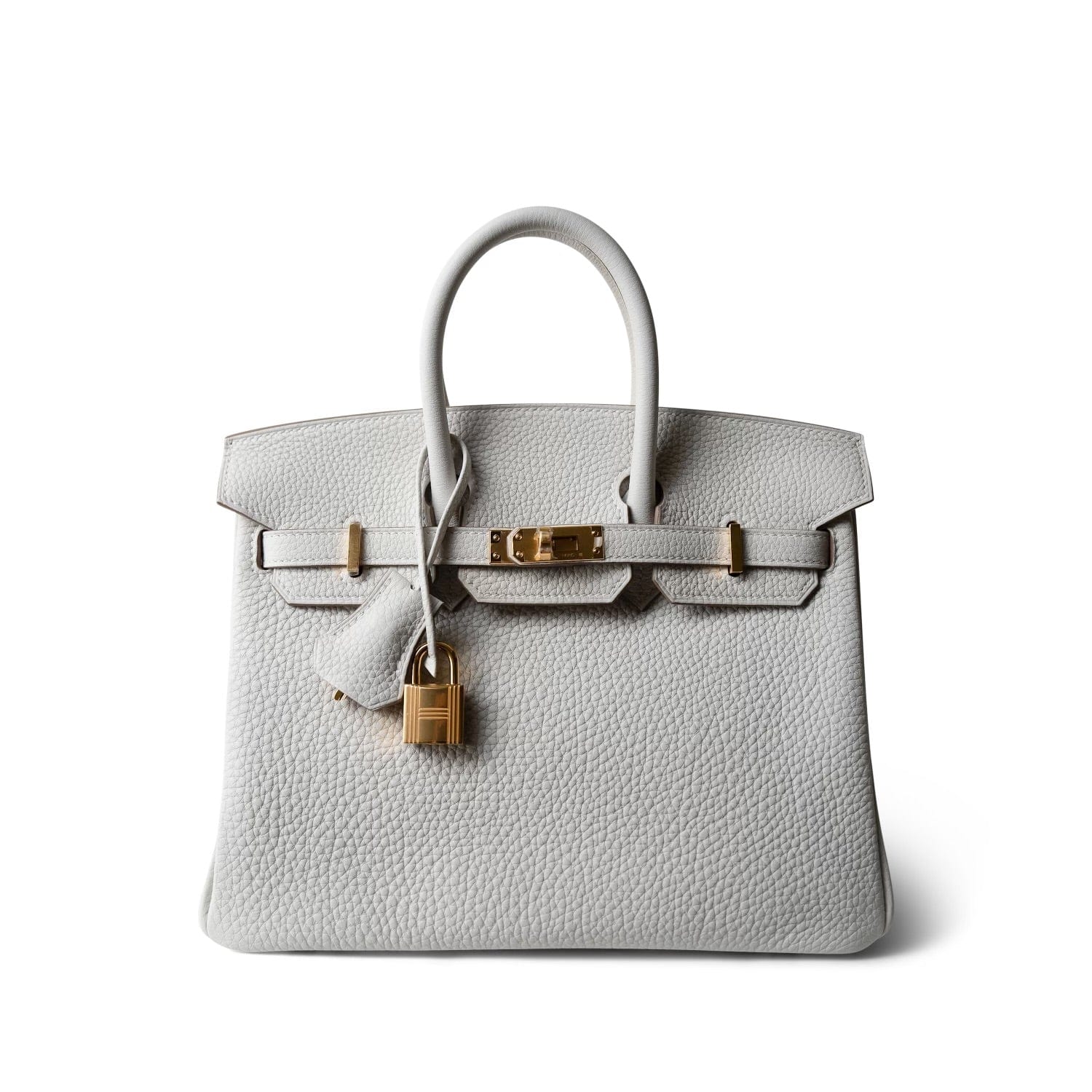 Birkin 25 Gris Pale Togo Gold Plated B Stamp – REDELUXE