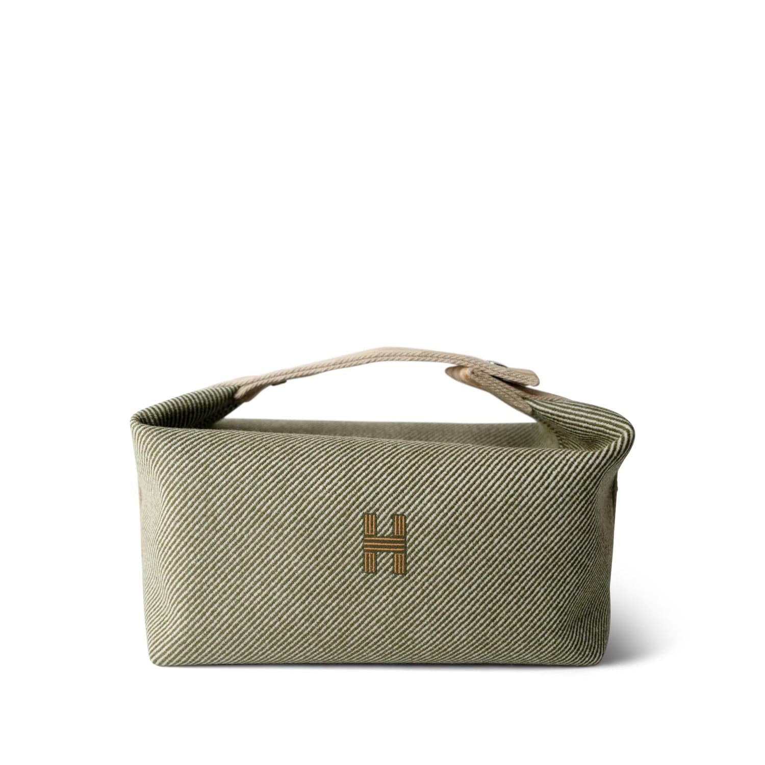 Bride-A-Brac H Natte Pouch Vert Foret (Large) – REDELUXE