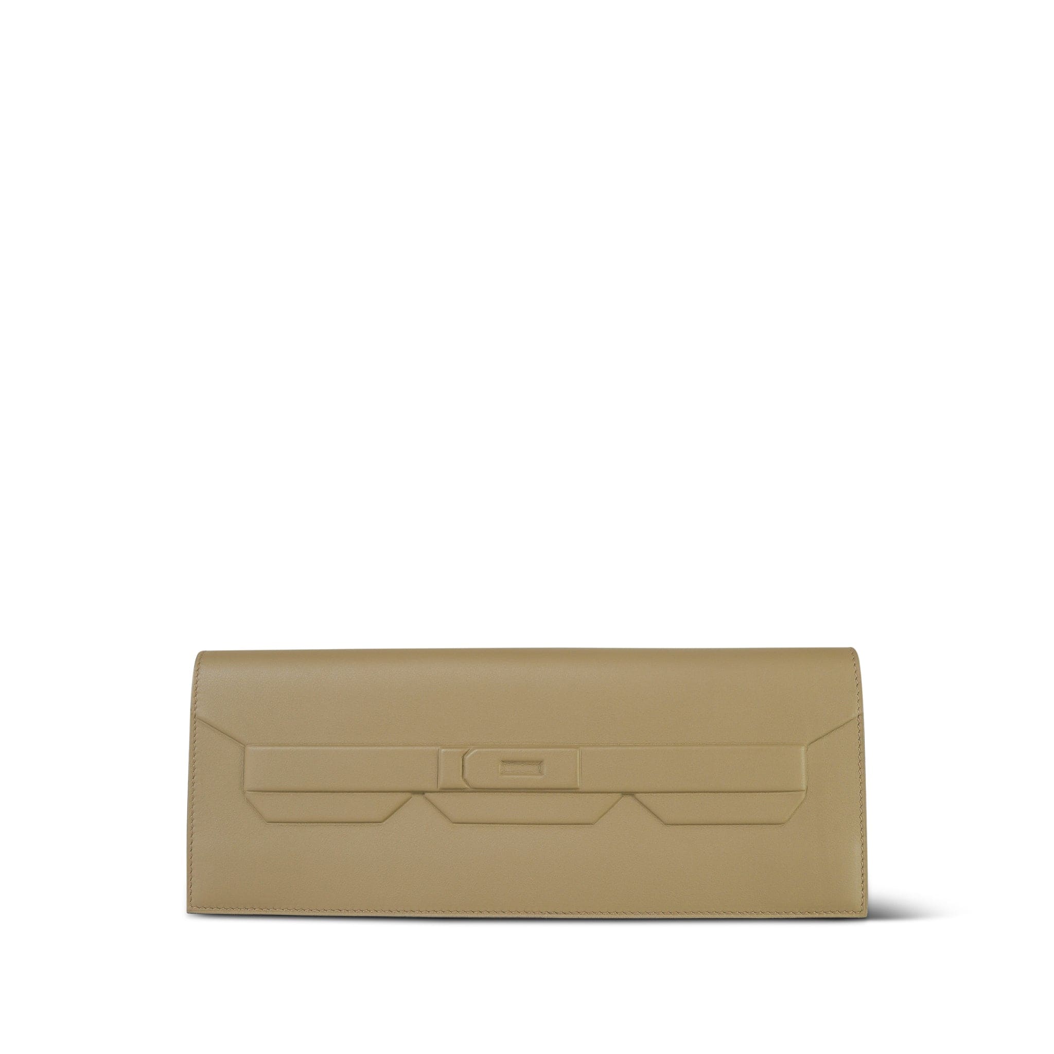 Shadow Birkin Cut Clutch Beige Marfa Swift B Stamp – REDELUXE