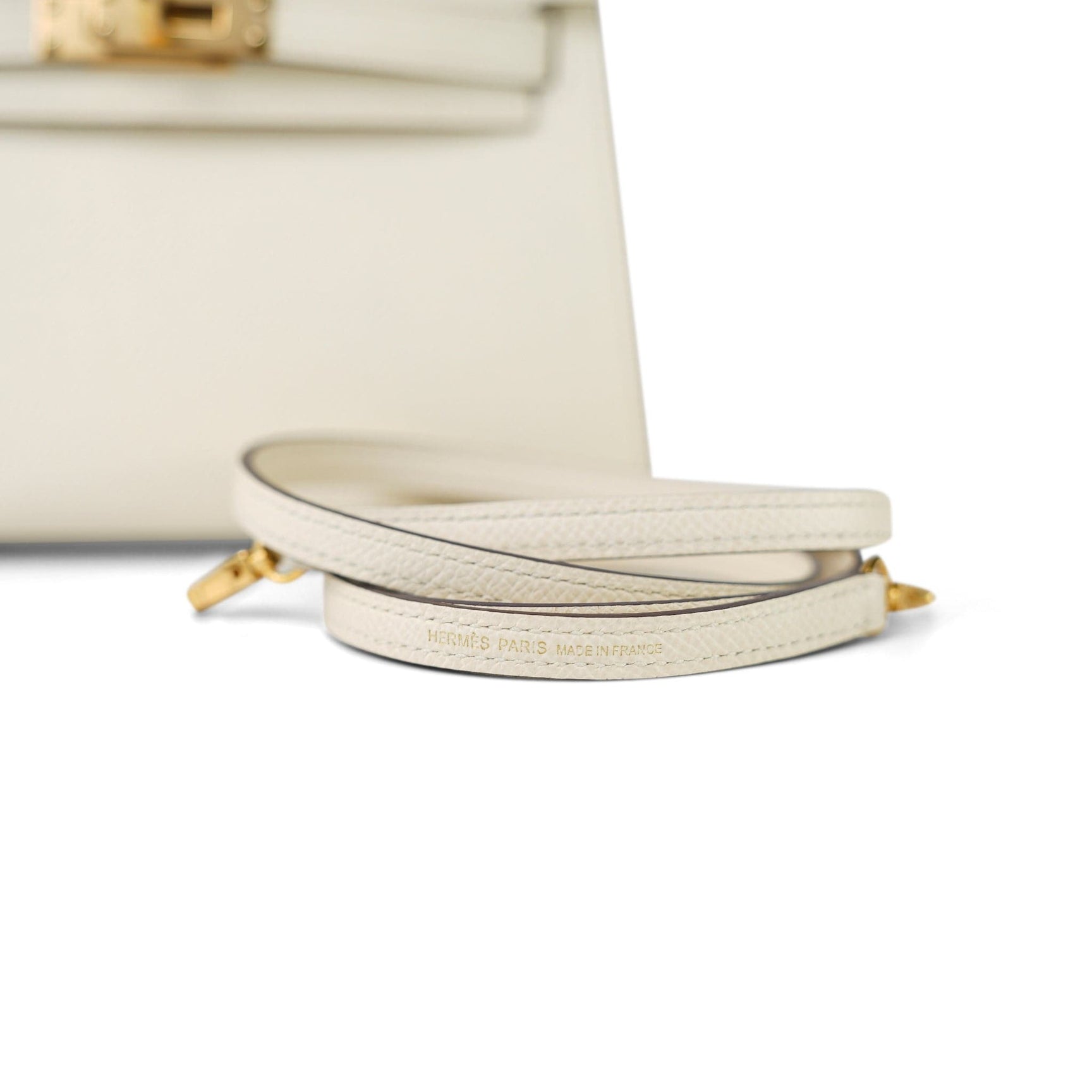 Mini Kelly Sellier Nata Epsom Gold Plated Y Stamp – REDELUXE