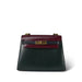 Mini Kelly Tri-Color (Vert Fonce / Rouge H / Blue Indigo) Box Calfskin ...