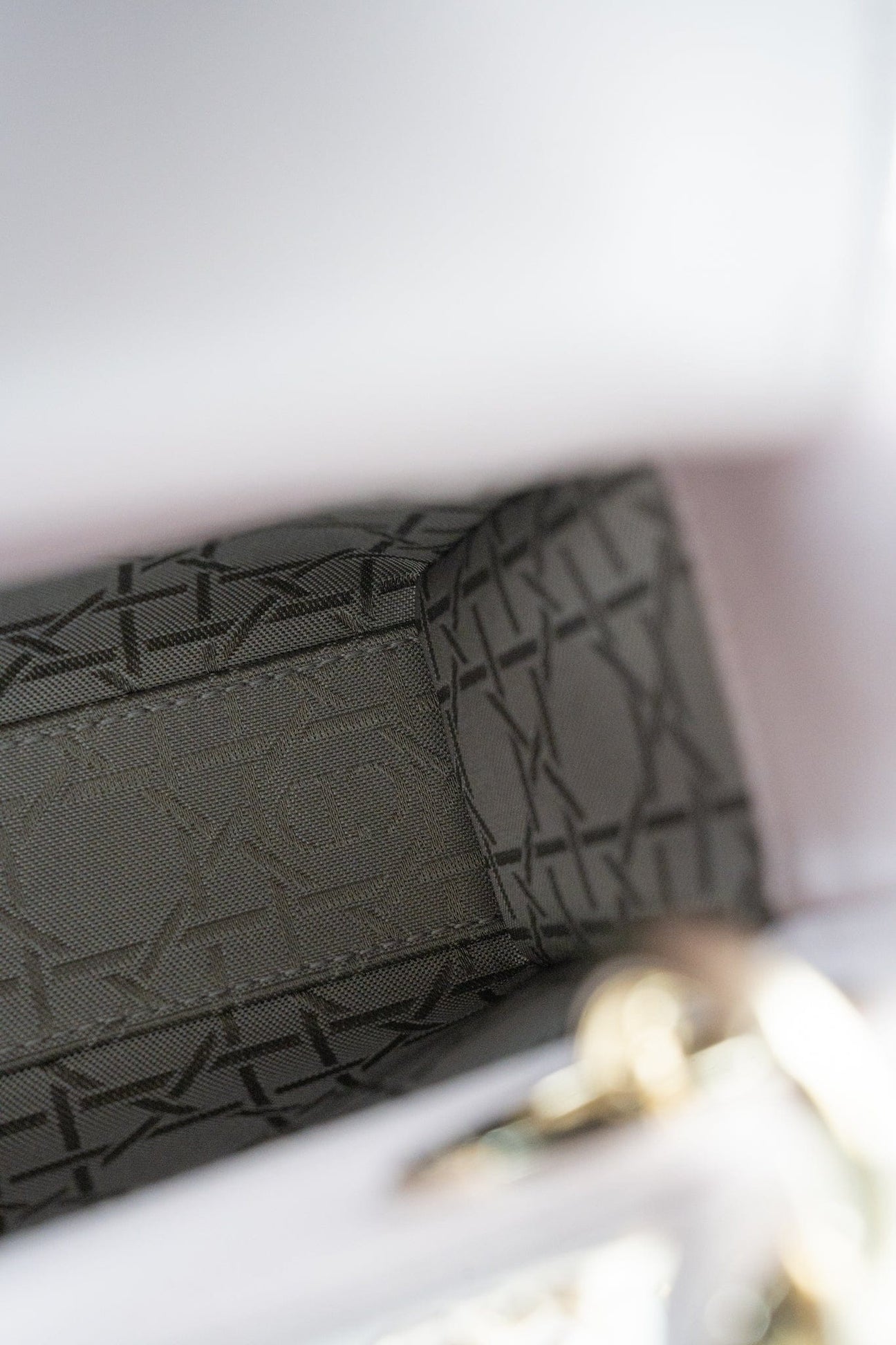 Christian Dior Mini Lady Dior Lotus Cannage Pale Lilac Pink Pearlescen ...